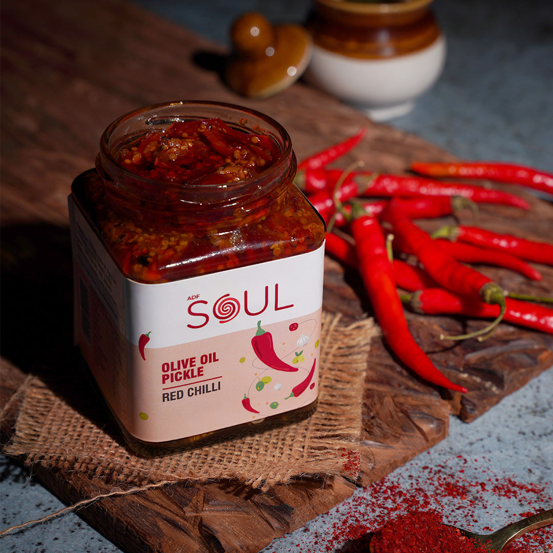 Buy Red Chilli Pickle (Lal Mirch Ka Achar 265 grams) | Soul Foods